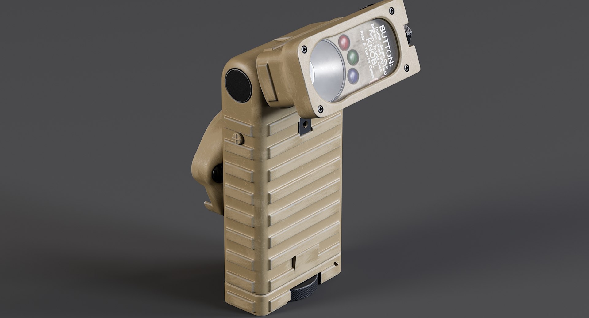 Streamlight sidewinder c4 tan 3D model - TurboSquid 1384250