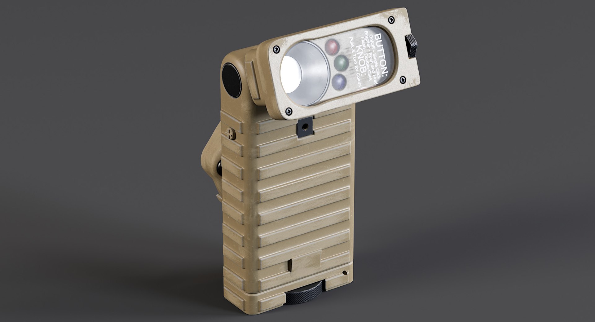 Streamlight sidewinder c4 tan 3D model - TurboSquid 1384250
