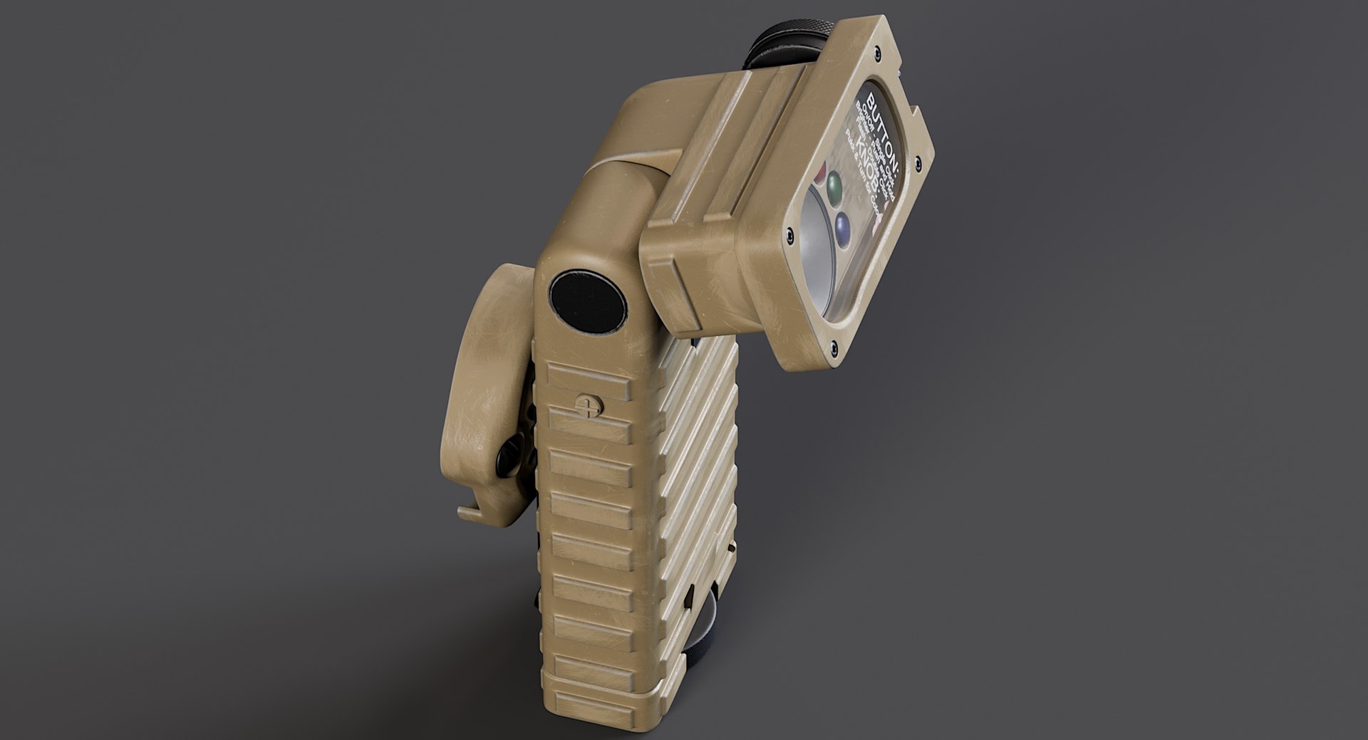 Streamlight sidewinder c4 tan 3D model - TurboSquid 1384250