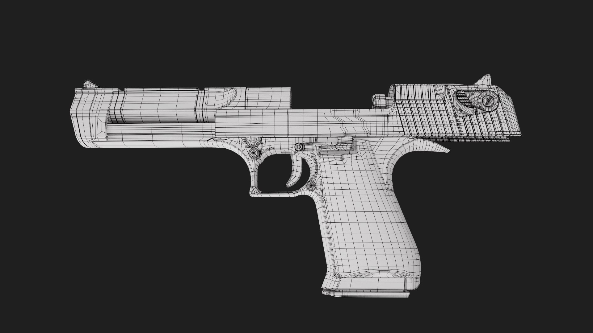 3D Desert Eagle Model - TurboSquid 1707112
