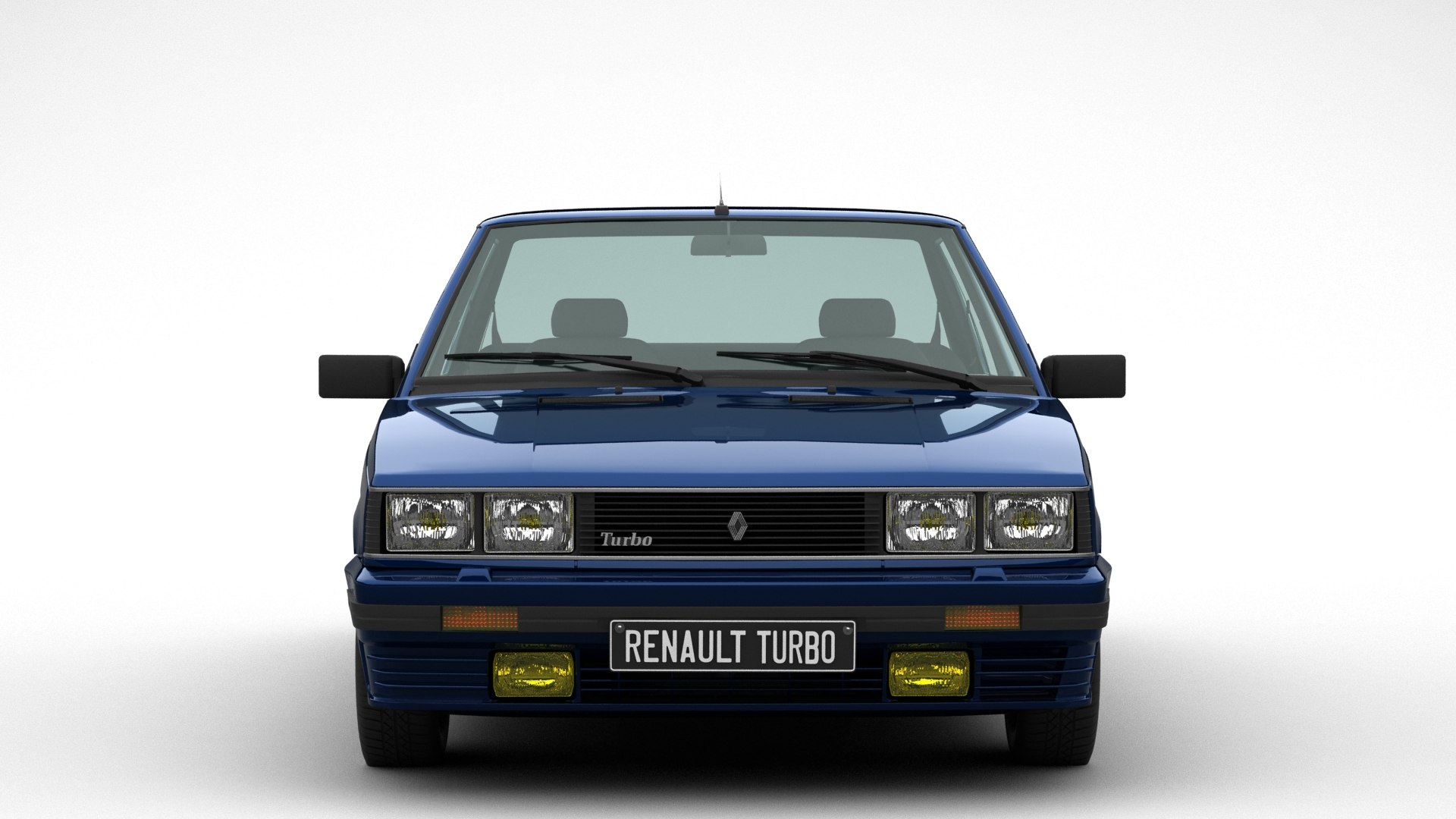 3D Renault 9 Turbo 1985 - TurboSquid 2010994