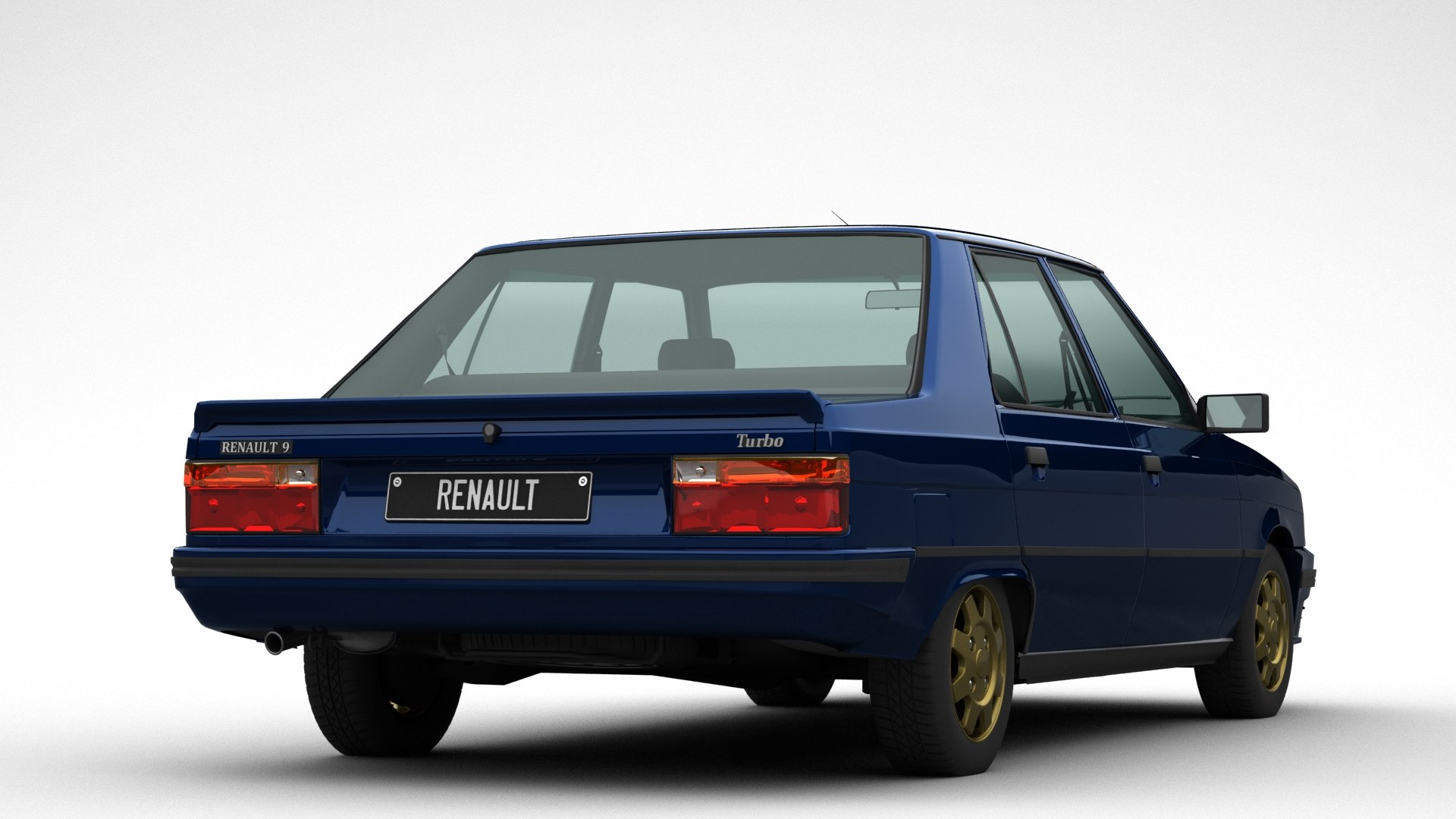 3D Renault 9 Turbo 1985 - TurboSquid 2010994