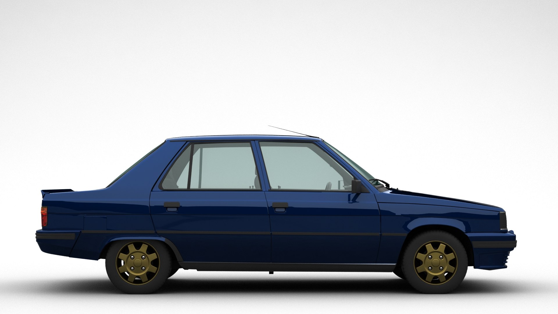3D Renault 9 Turbo 1985 - TurboSquid 2010994