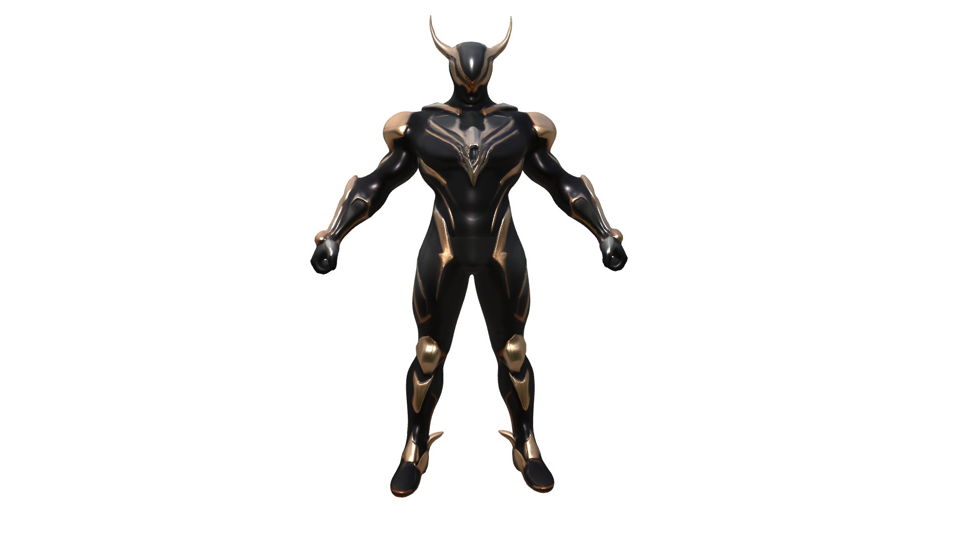 Shadow Stalker The Black Sleek Warrior 3D - TurboSquid 2294409