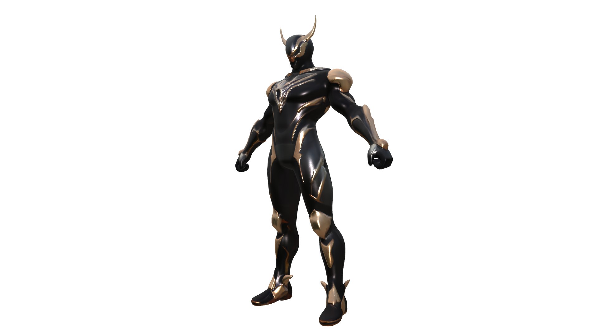 Shadow Stalker The Black Sleek Warrior 3D - TurboSquid 2294409