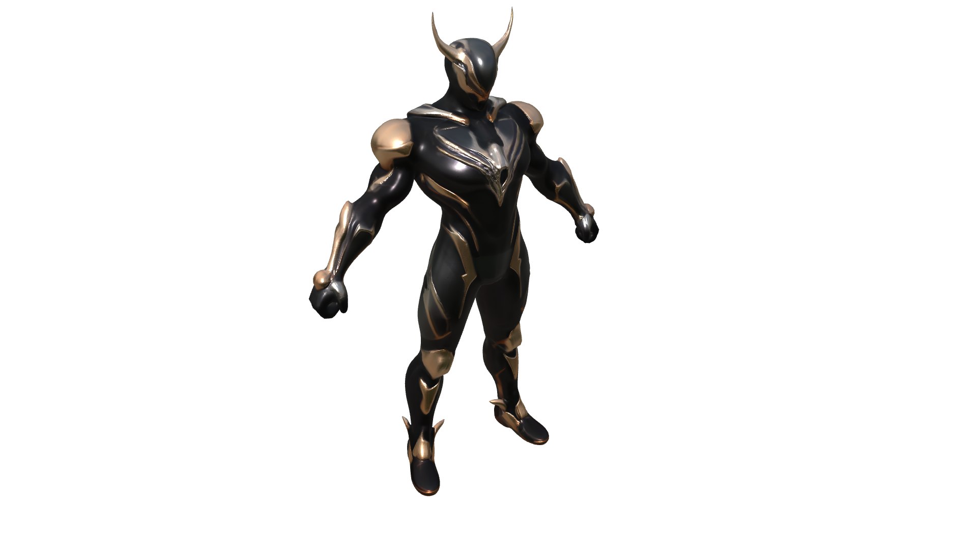 Shadow Stalker The Black Sleek Warrior 3D - TurboSquid 2294409