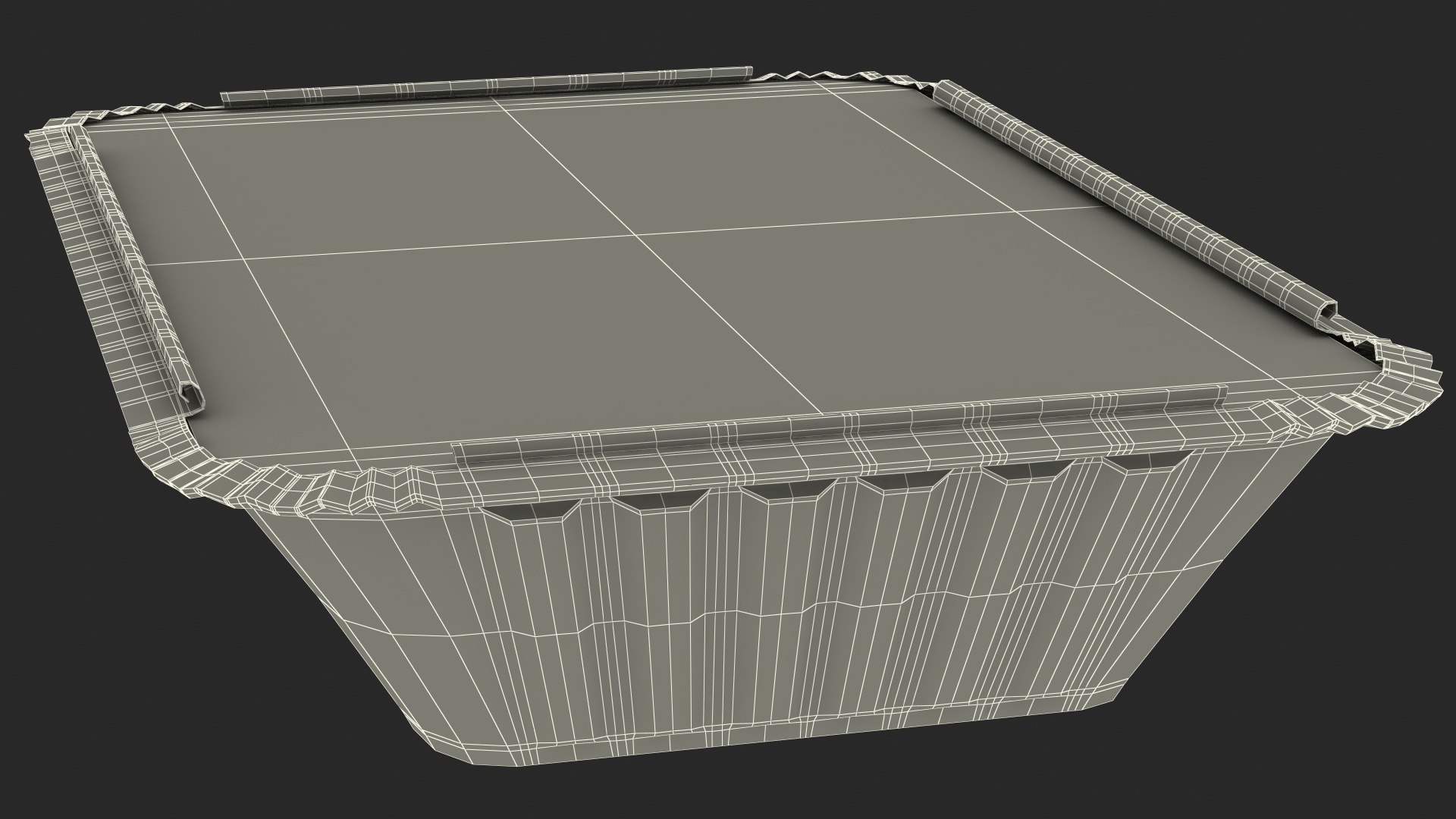 Disposable Aluminium Foil Baking Pan 3D Model - TurboSquid 1997506
