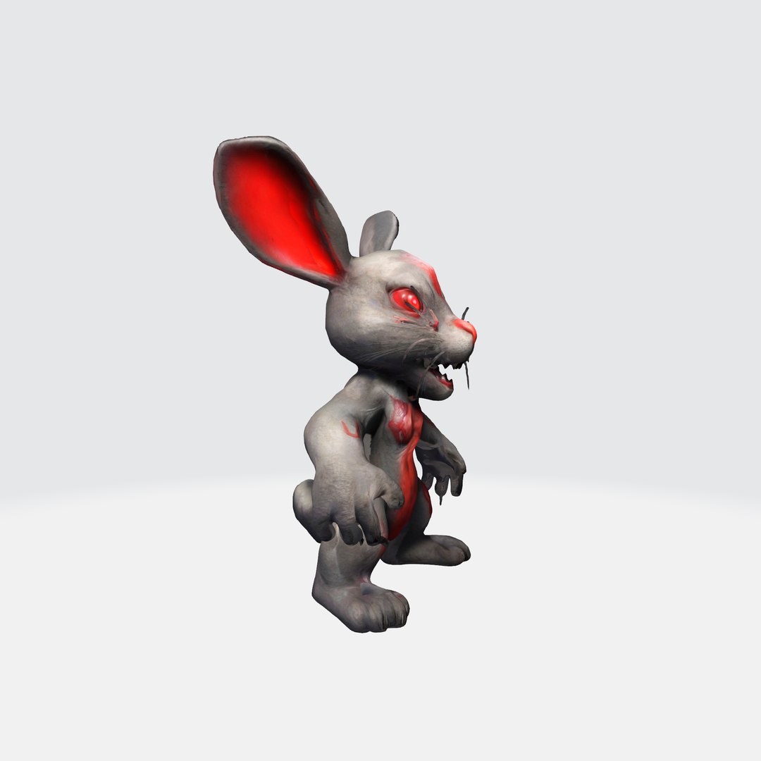 Dark Inferno Rabbit 3D Model - TurboSquid 2267943