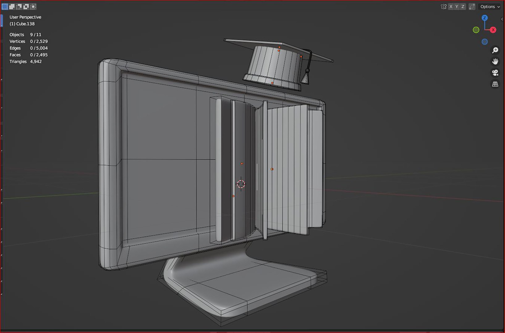 3D 3d monitor icon - TurboSquid 2014575