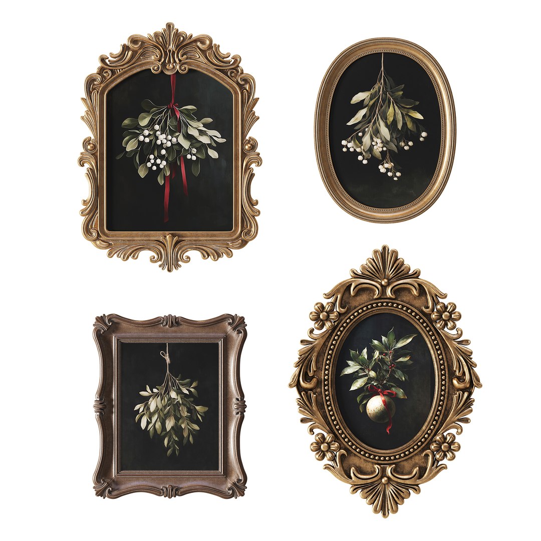 Picture Frames 12 3D Model - TurboSquid 2512582