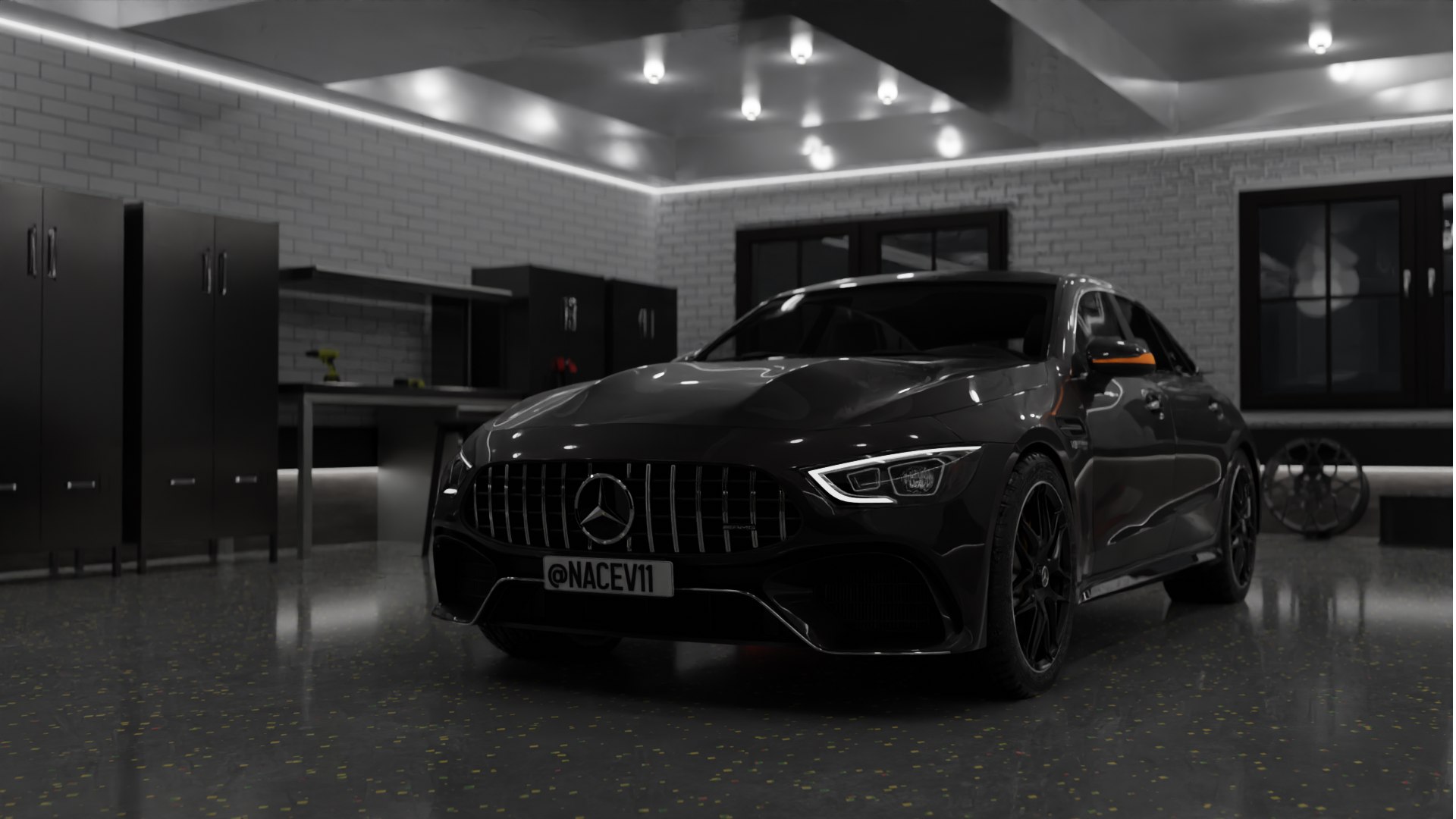 Modern Garage 3D Model - TurboSquid 2188027