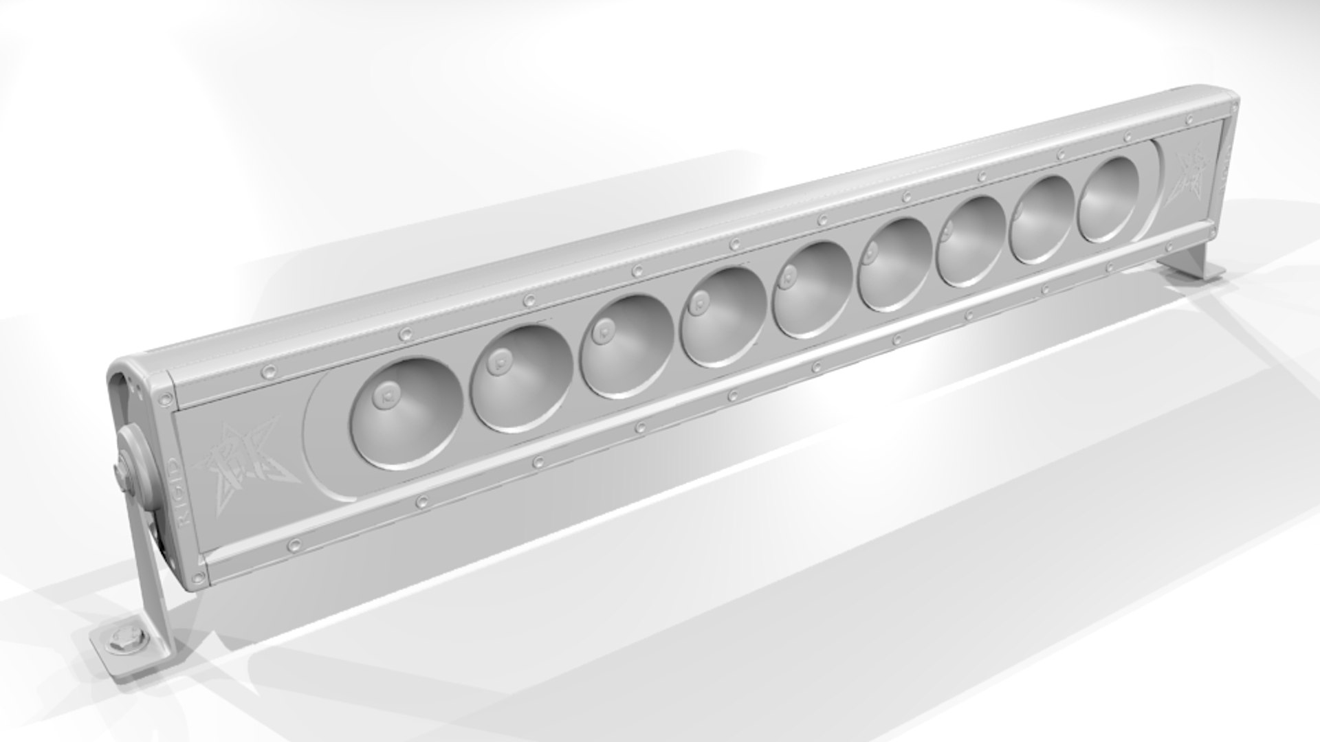 Led Bar Light Rigid 3D Model - TurboSquid 1552233