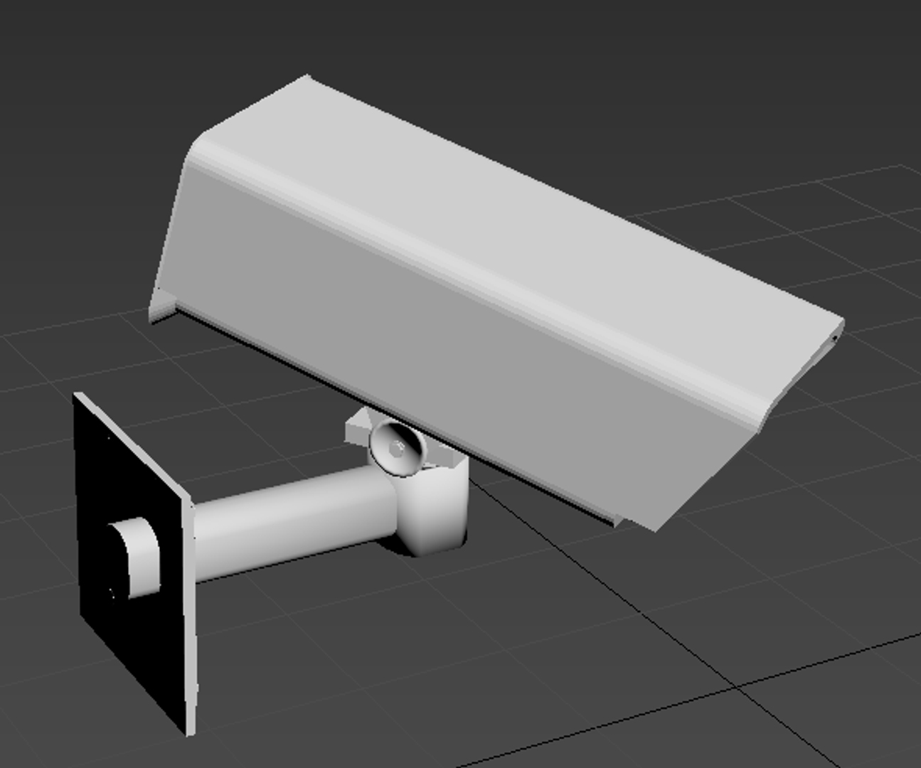 Free cctv camera 3D model - TurboSquid 1297719