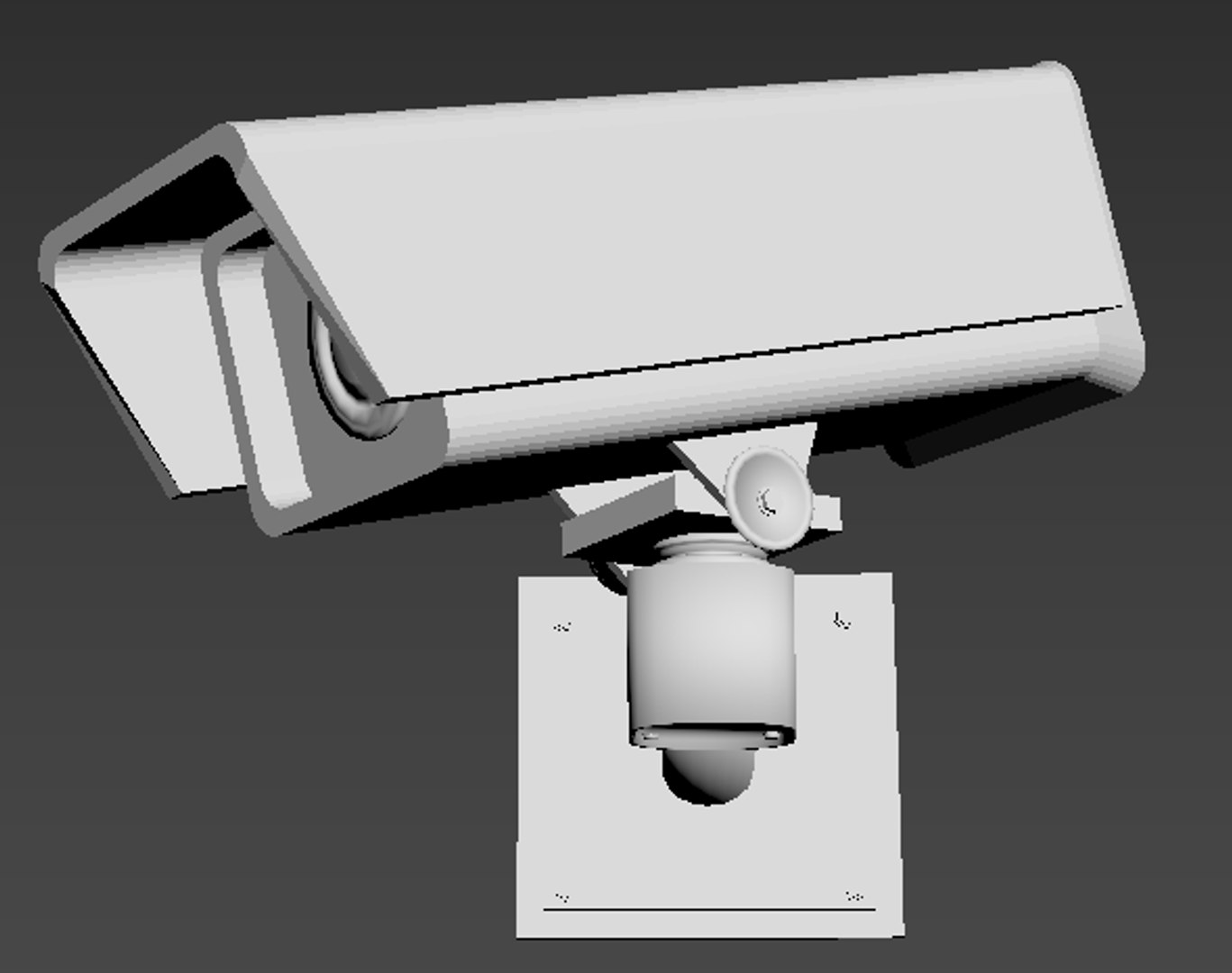 Free Cctv Camera 3D Model - TurboSquid 1297719