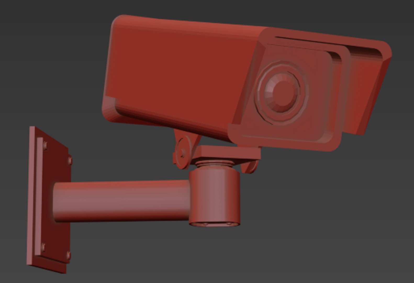 Free Cctv Camera 3D Model - TurboSquid 1297719