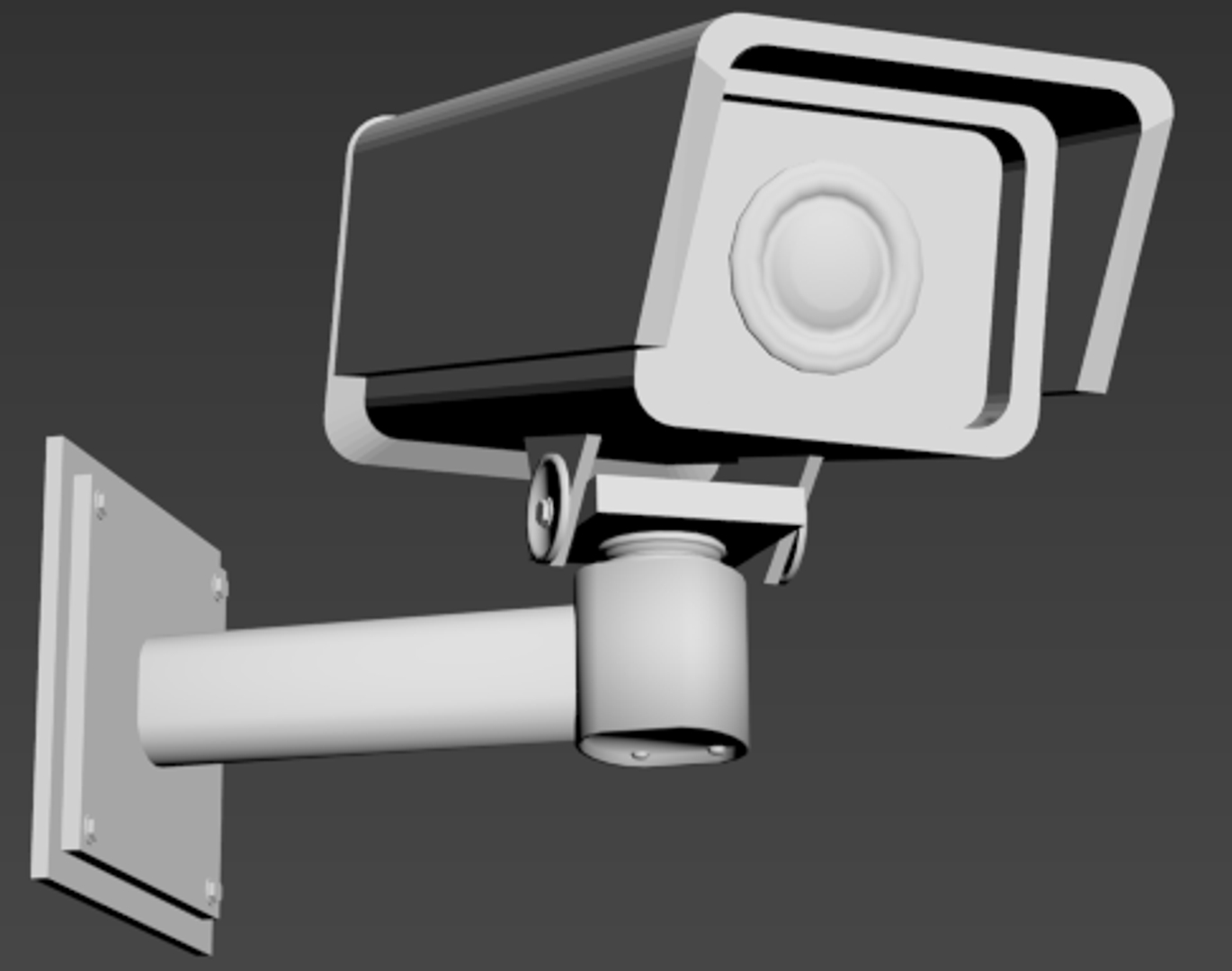 Free cctv camera 3D model - TurboSquid 1297719