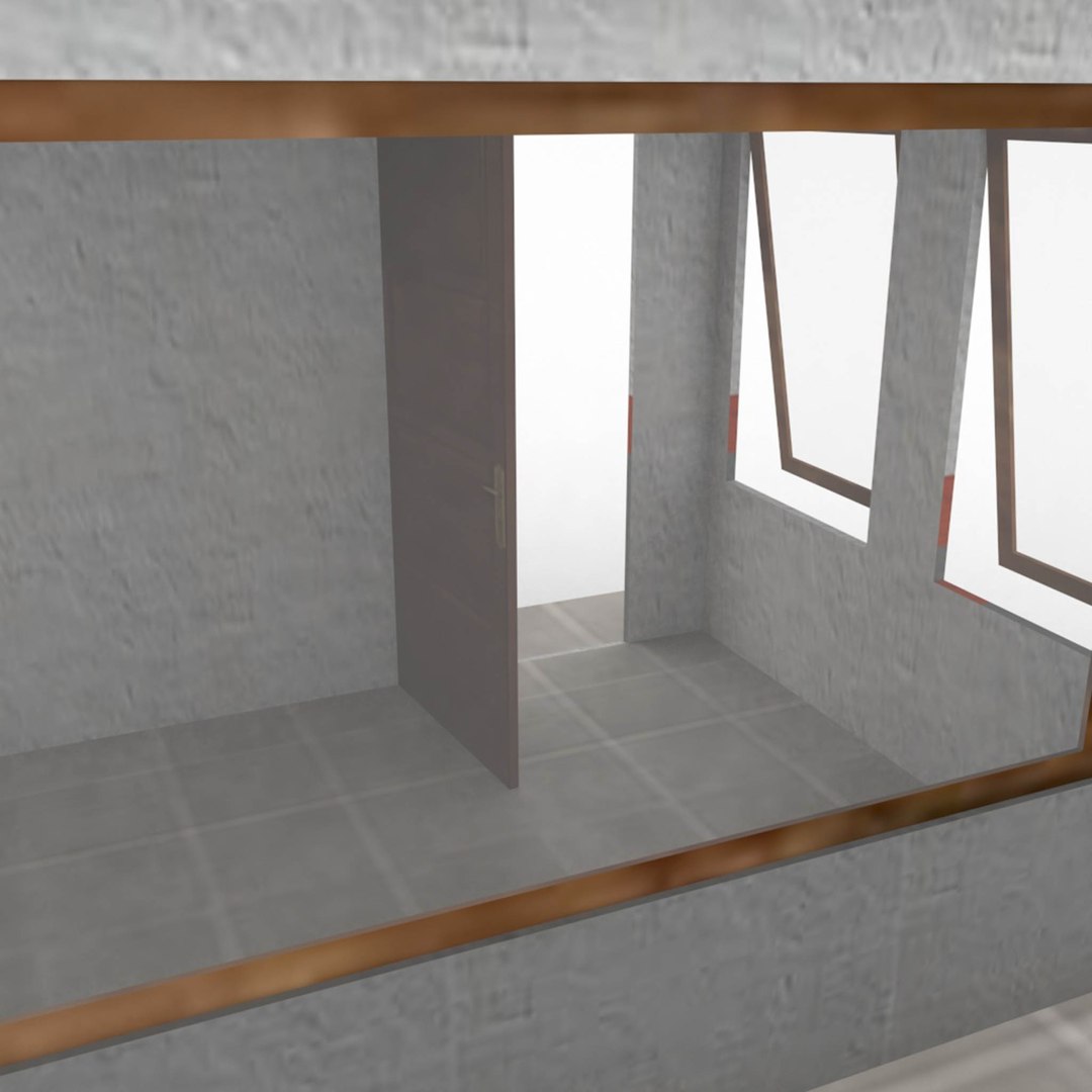 3D Low Poly Empty Security Pos Building - TurboSquid 2005096
