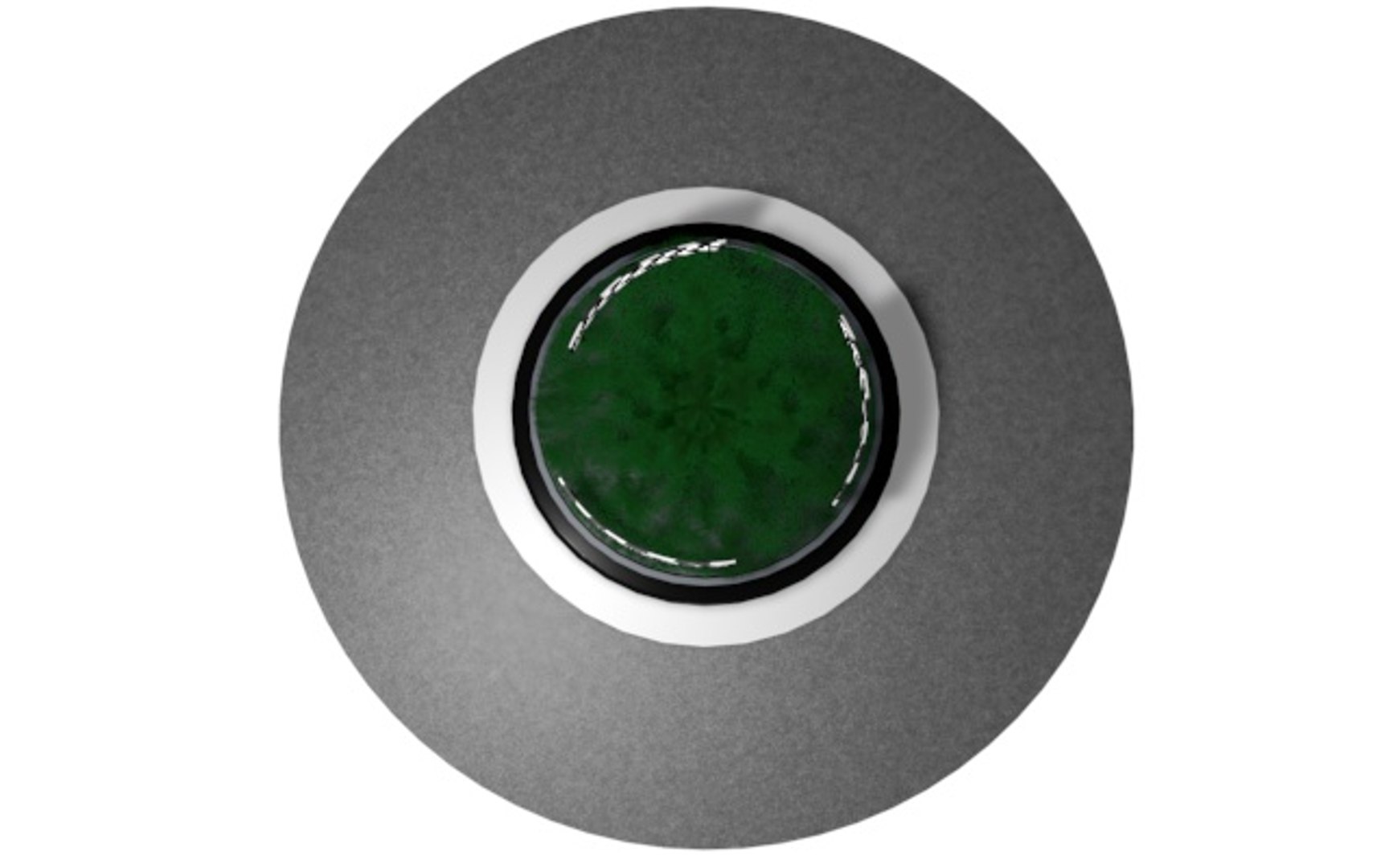 Roundabout Chevron Lines 3d Model