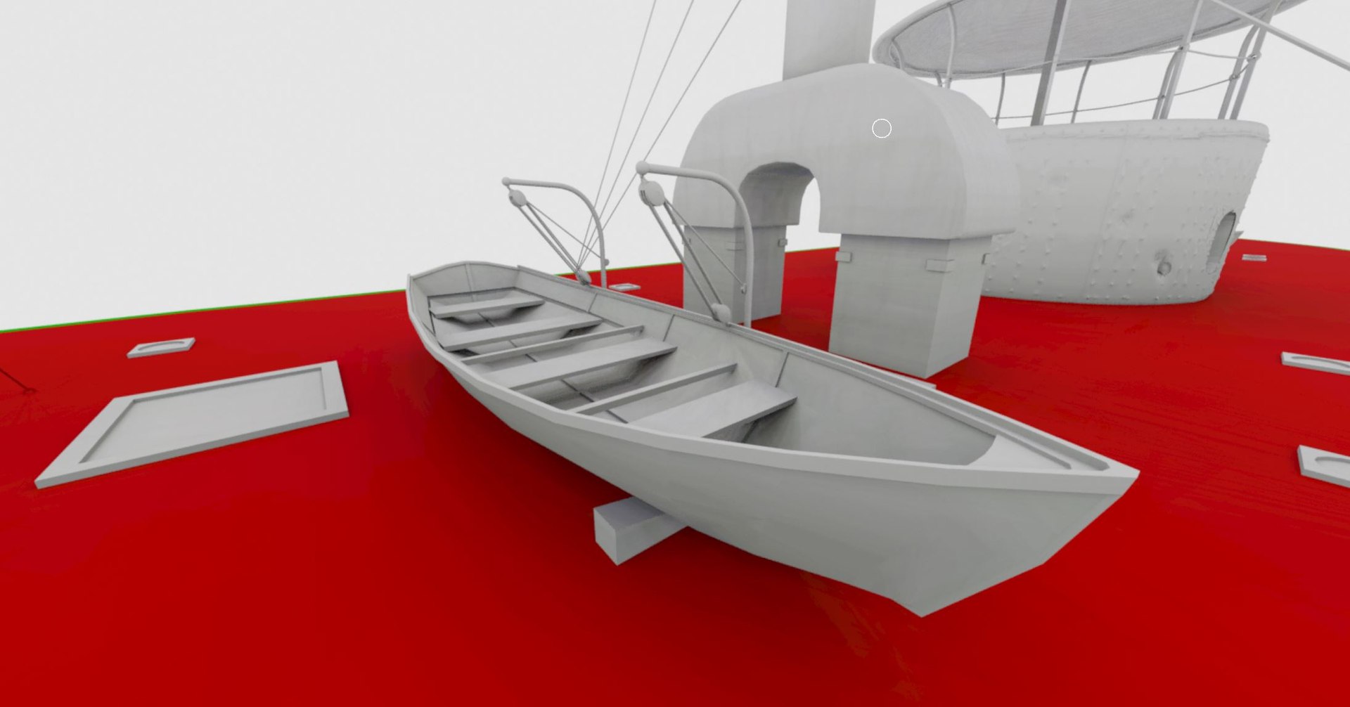 USS Monitor - Turreted Ironclad Warship 3D - TurboSquid 2231719