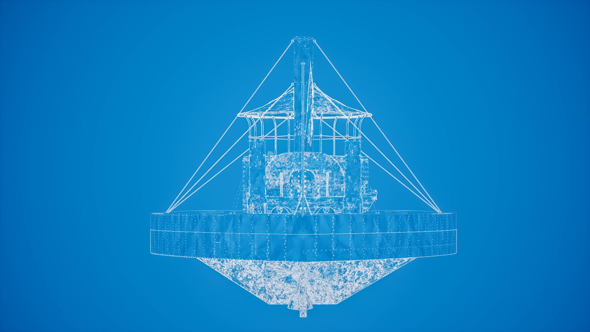 USS Monitor - Turreted Ironclad Warship 3D - TurboSquid 2231719