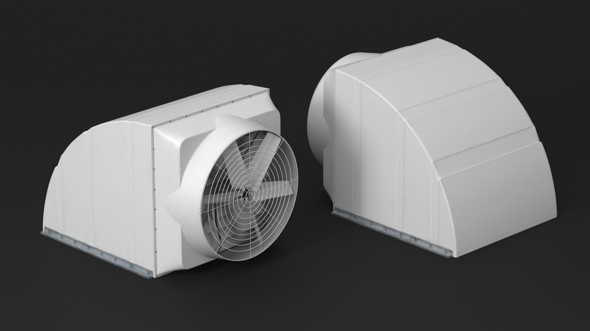 Roof Exhaust Ventilation Fan 3D Model - TurboSquid 2319848