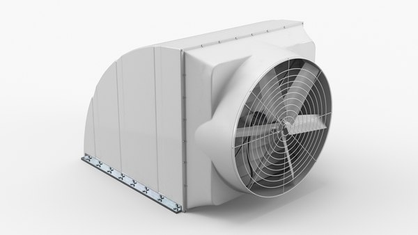 modelo 3d Ventilador de ventilación de escape de techo - TurboSquid 2319848