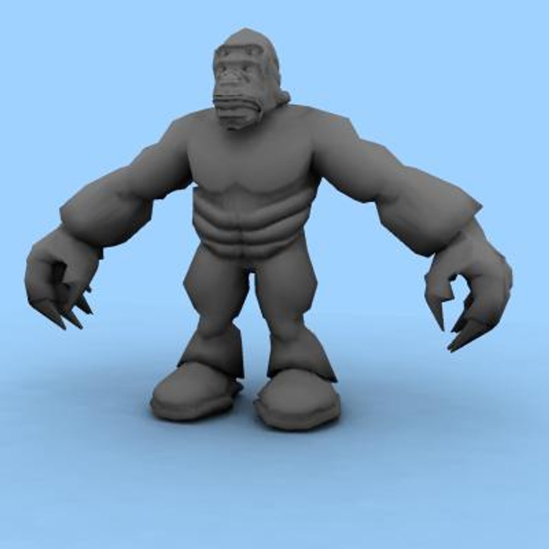 Monster Games 3d Model