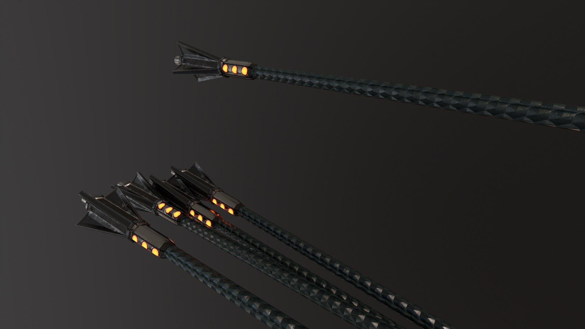 Sci-Fi Explosive Arrows 3D - TurboSquid 2279162