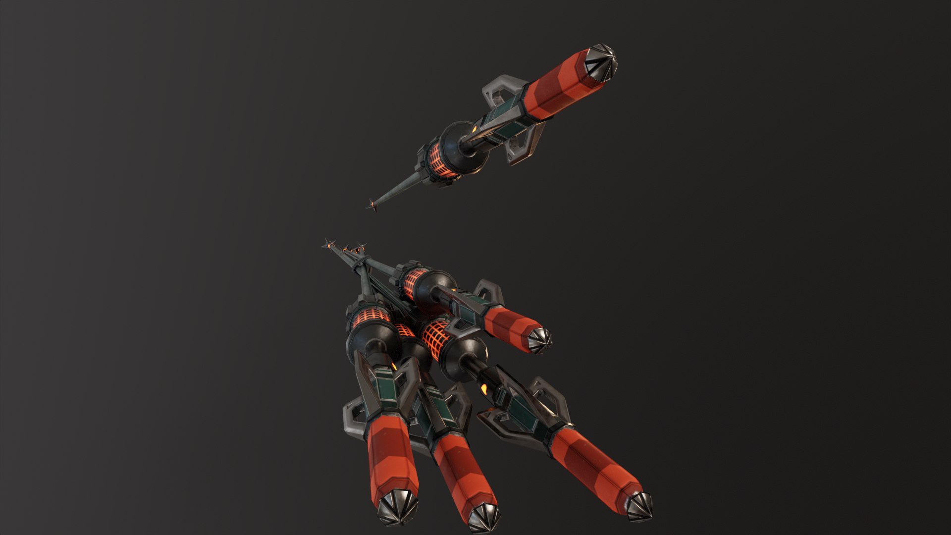 Sci-Fi Explosive Arrows 3D - TurboSquid 2279162