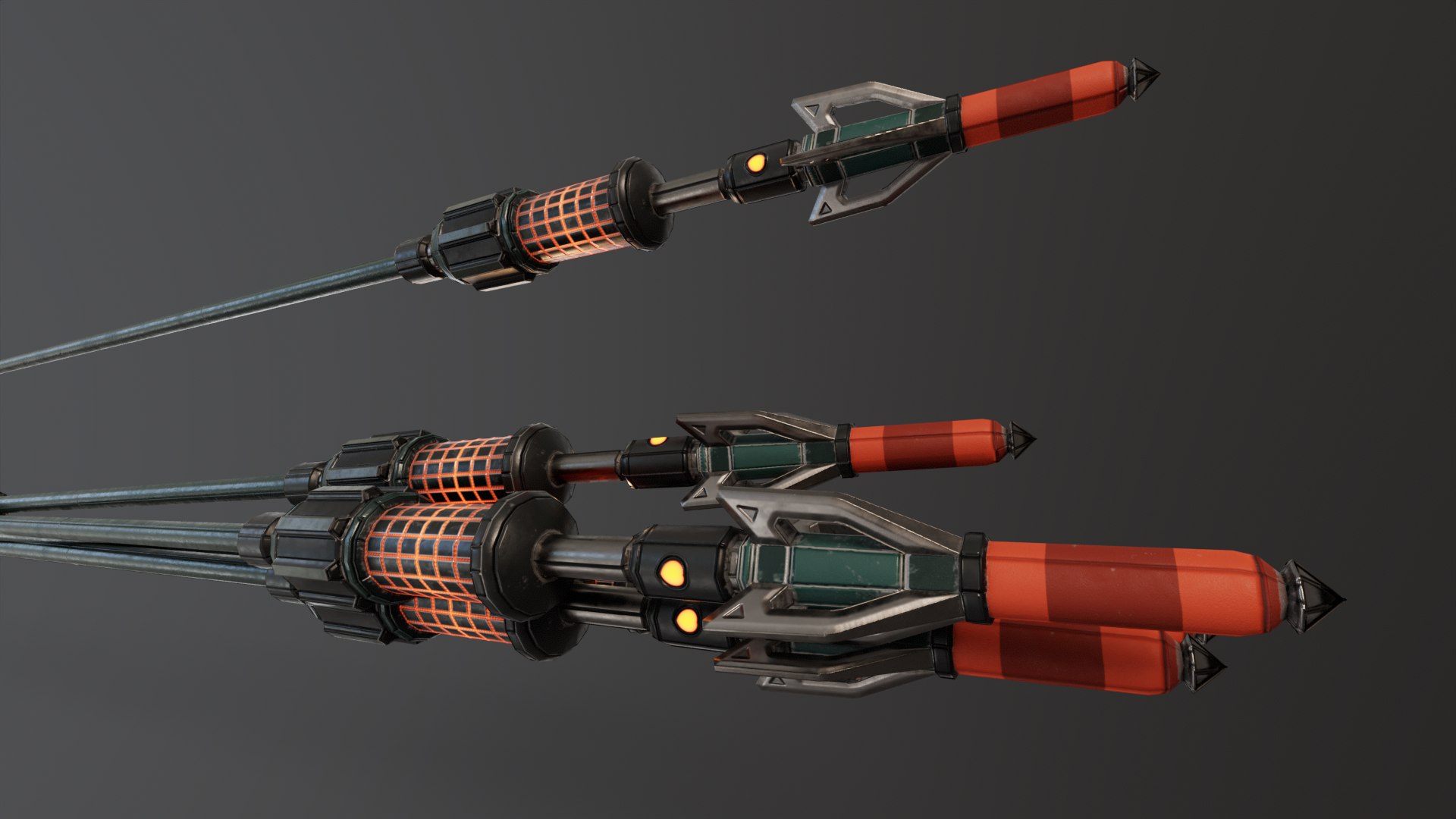 Sci-Fi Explosive Arrows 3D - TurboSquid 2279162