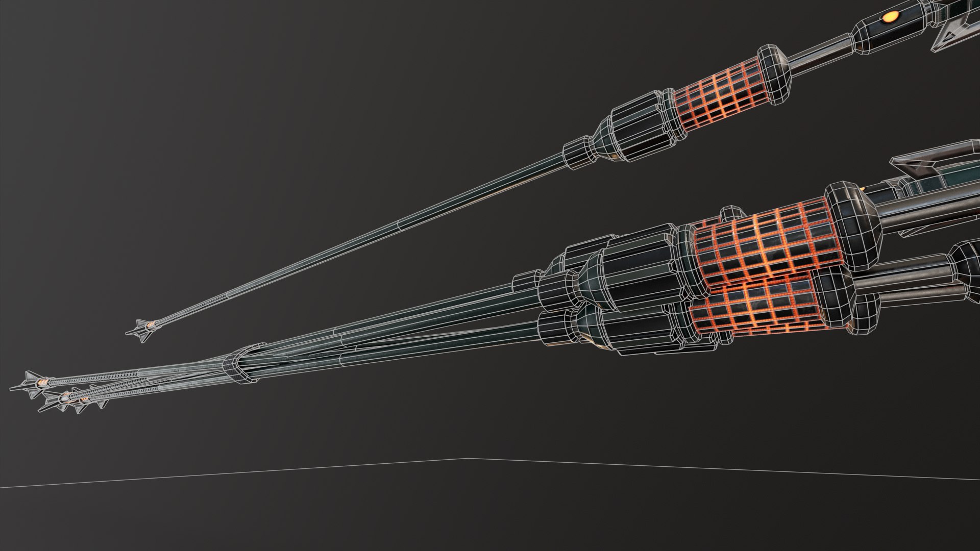 Sci-Fi Explosive Arrows 3D - TurboSquid 2279162