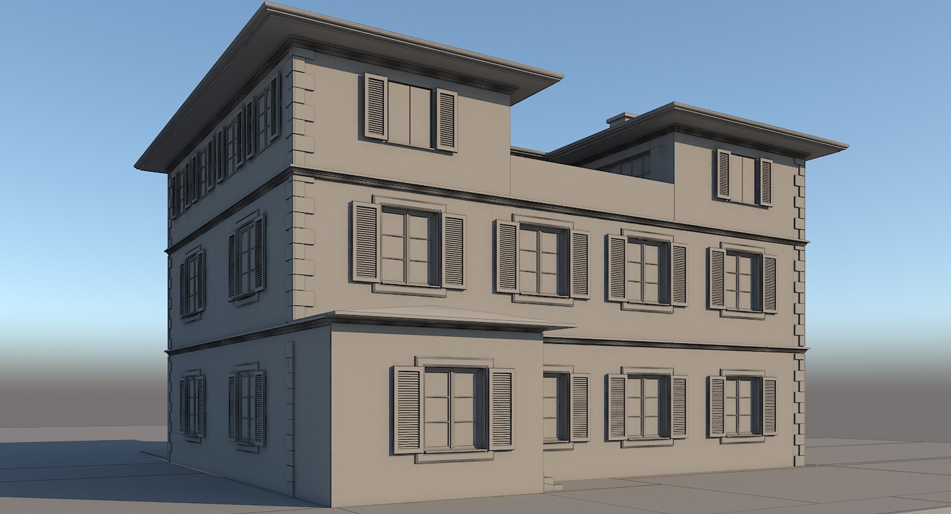 Building House Home 3d Obj
