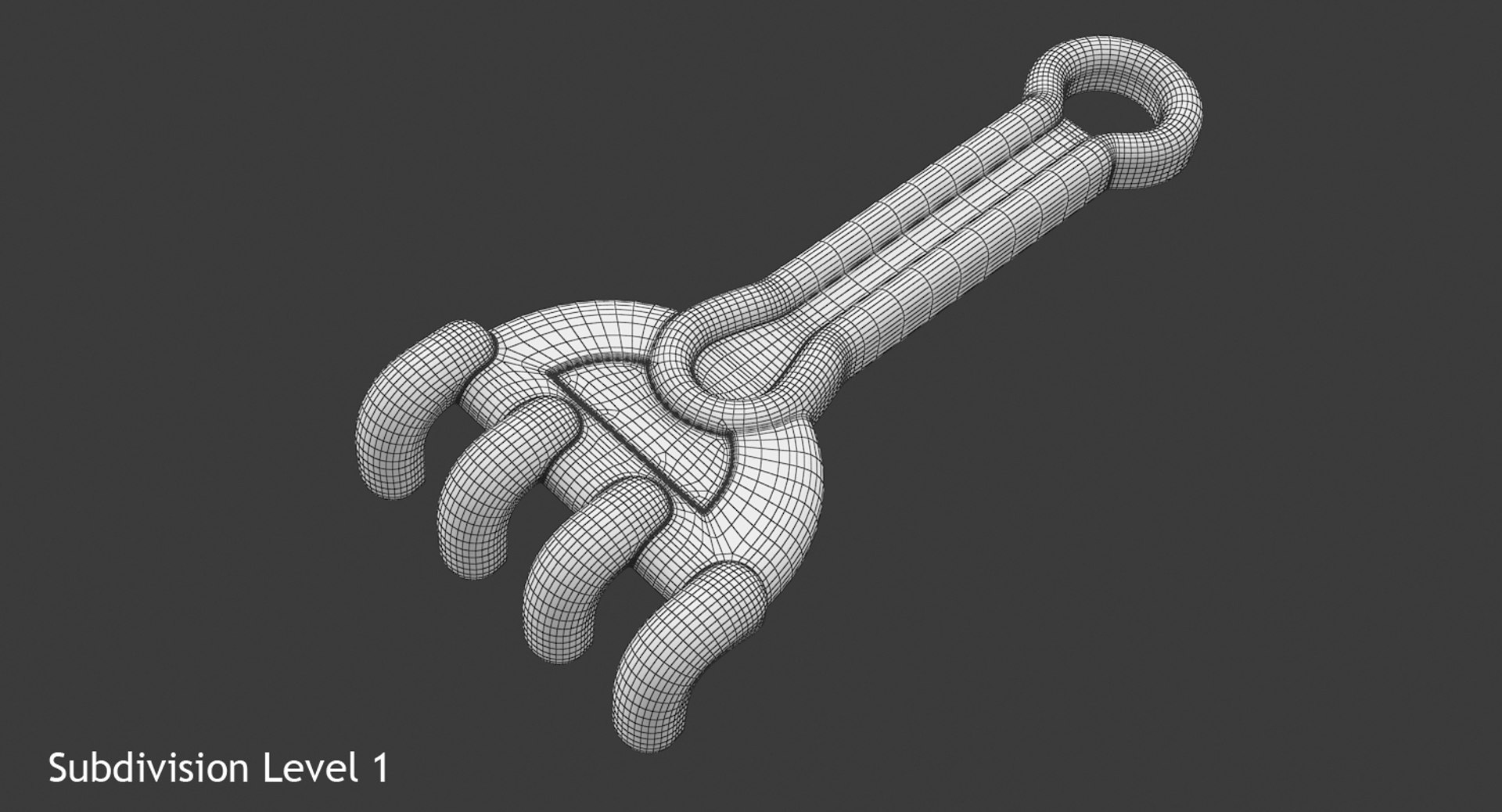 Toy Rake 3D Model - TurboSquid 1378740