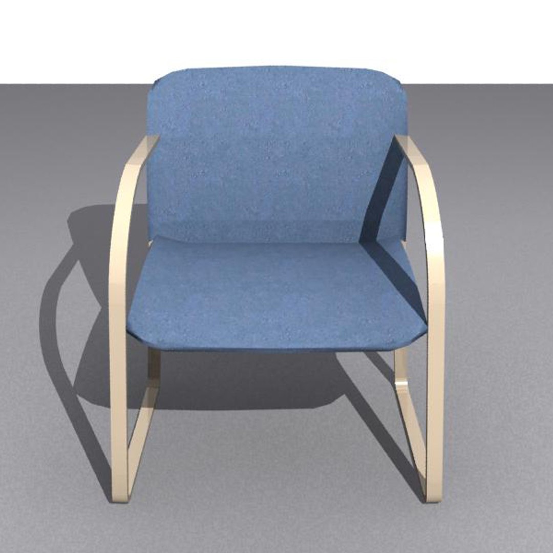 3d model chair library office