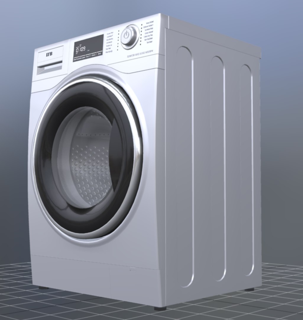 3D IFB 8 Kg Fully-Automatic Front Loading Washing Machine 5 Star Model ...