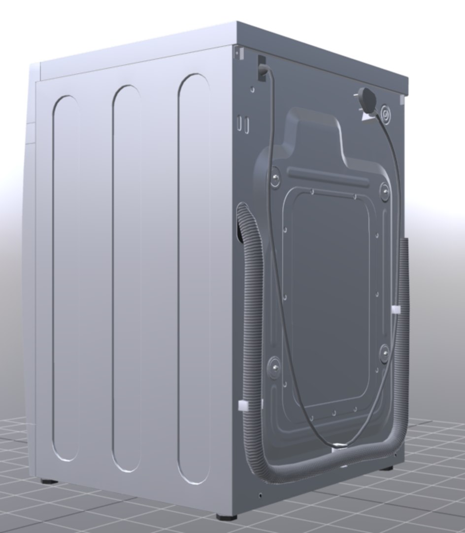 3D IFB 8 Kg Fully-Automatic Front Loading Washing Machine 5 Star Model ...