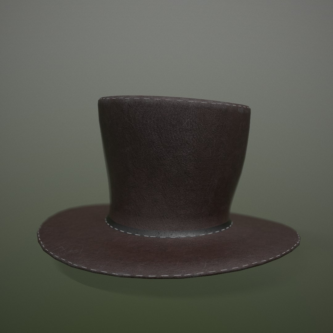 Cylindrical Hat 3D Model - TurboSquid 2051561