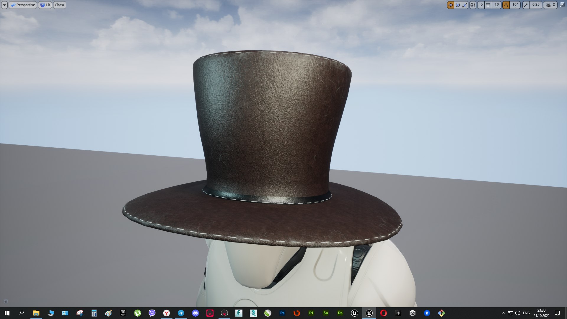Cylindrical Hat 3D Model - TurboSquid 2051561