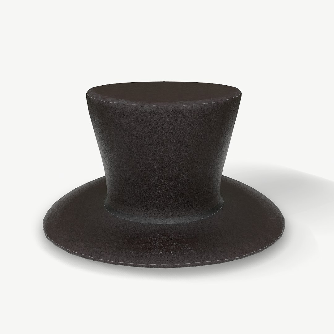 Cylindrical hat 3D model - TurboSquid 2051561