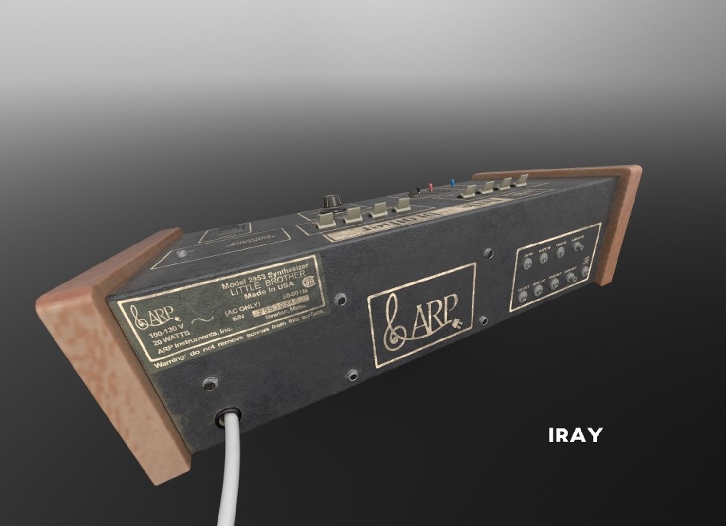 Arp little brother vintage 3D model - TurboSquid 1576570