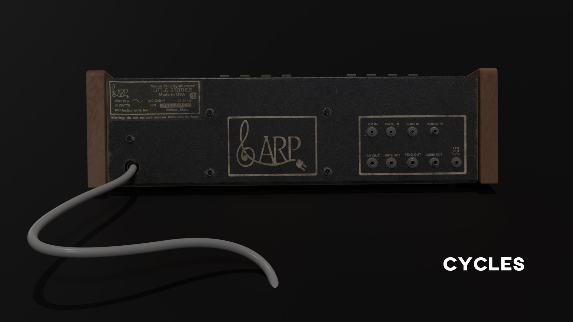 Arp little brother vintage 3D model - TurboSquid 1576570