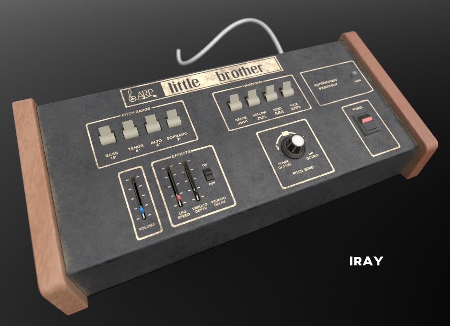 Arp Little Brother Vintage 3D Model - TurboSquid 1576570