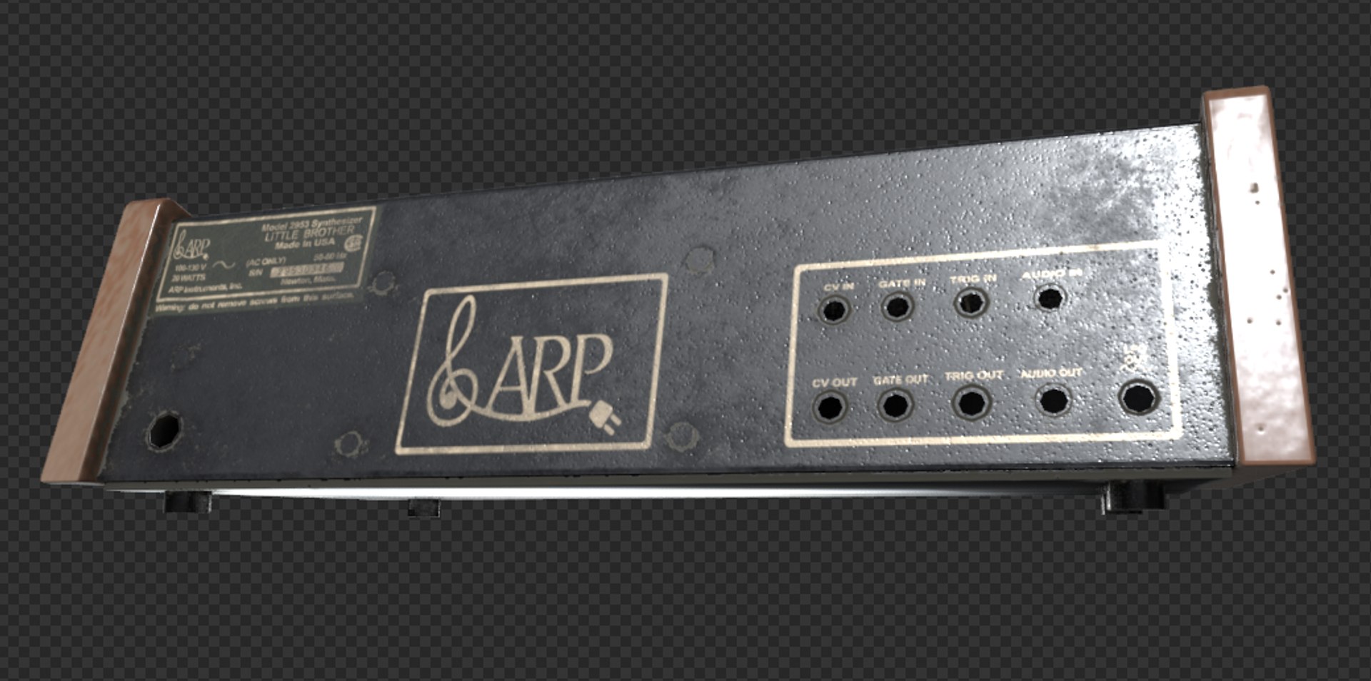 Arp Little Brother Vintage 3D Model - TurboSquid 1576570