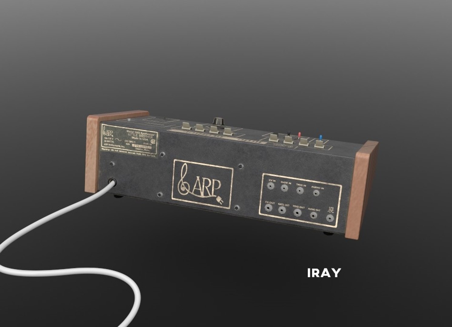 Arp little brother vintage 3D model - TurboSquid 1576570