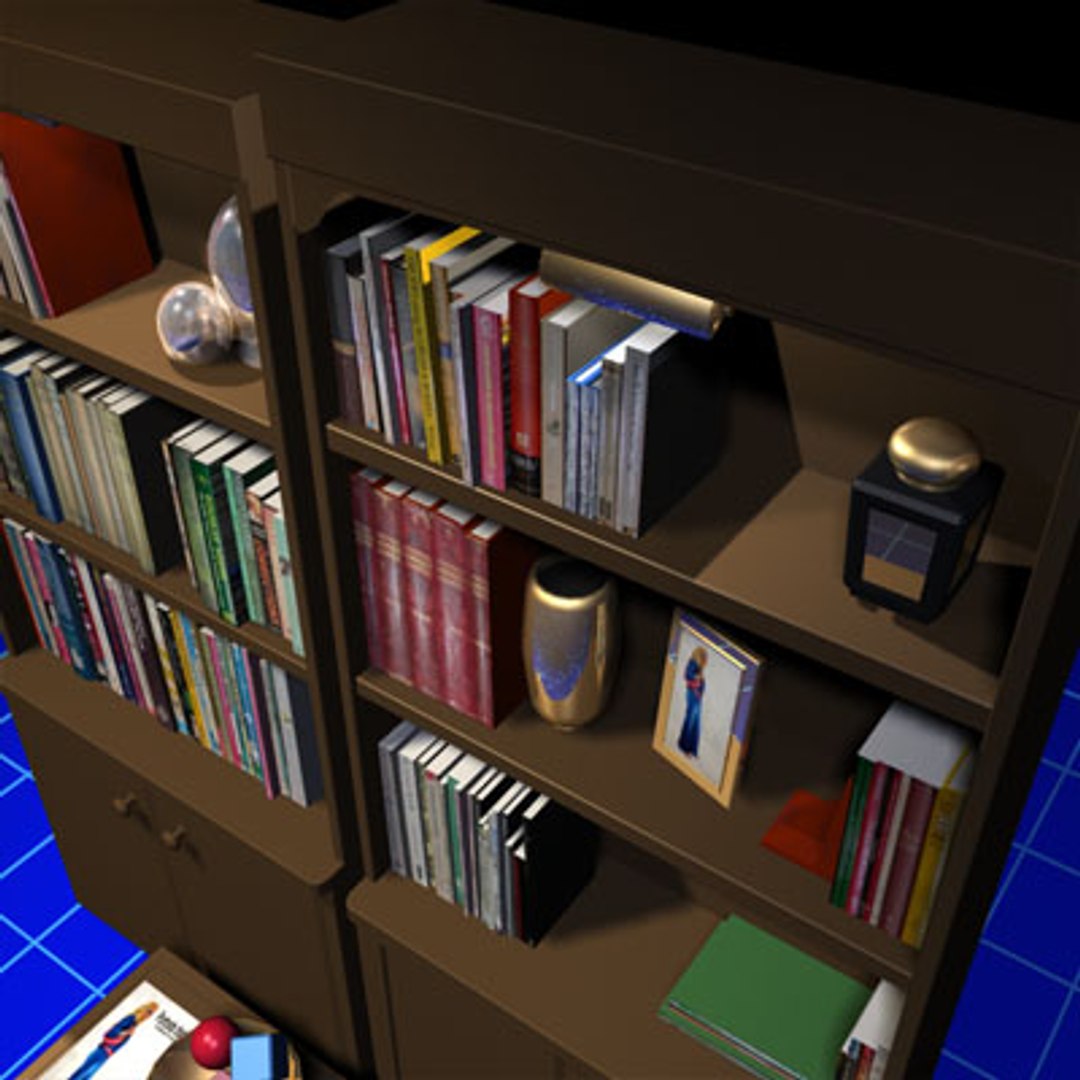 3d Model Book Props 01