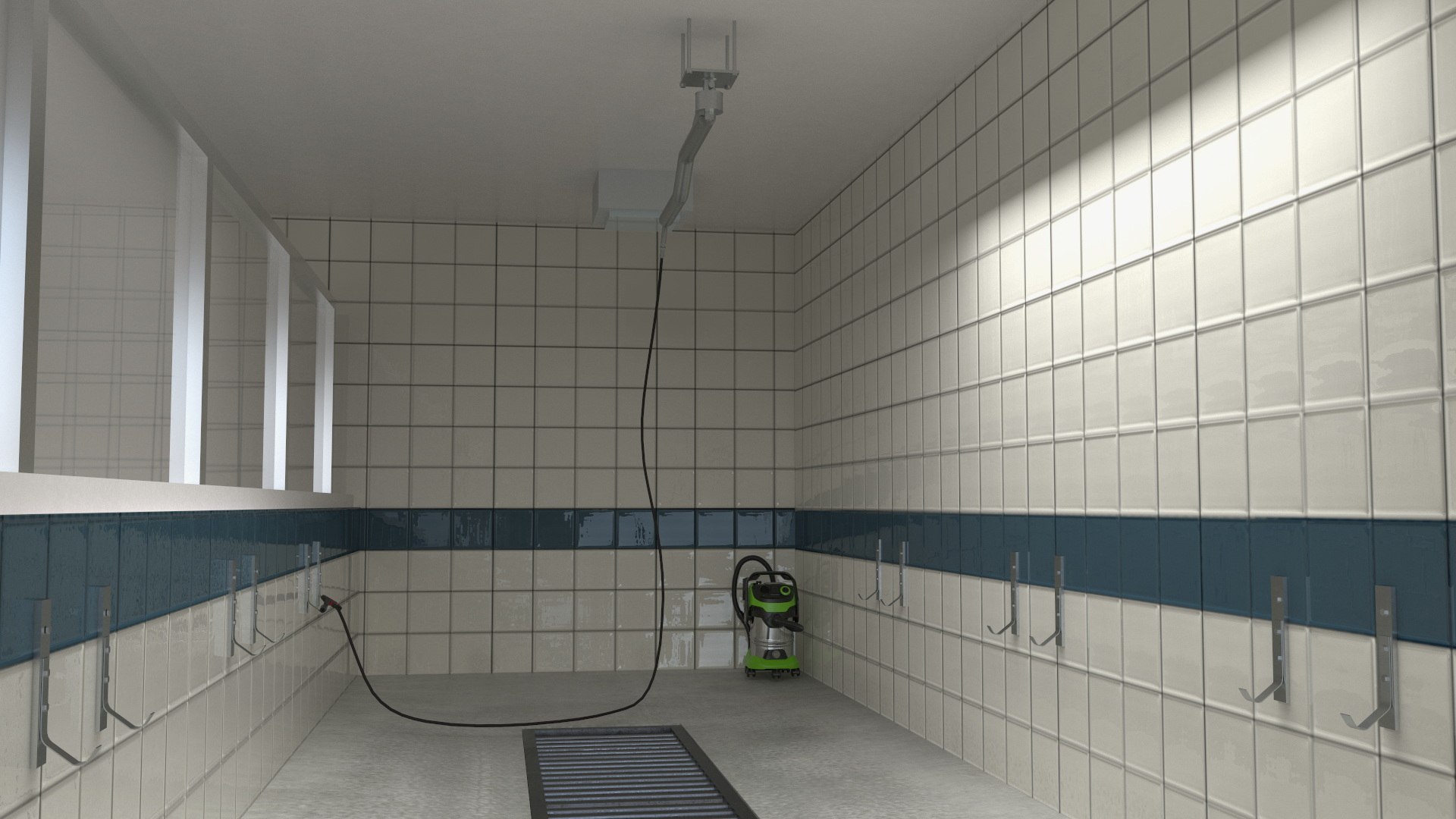 3D Classic Car Wash Building - TurboSquid 2094594