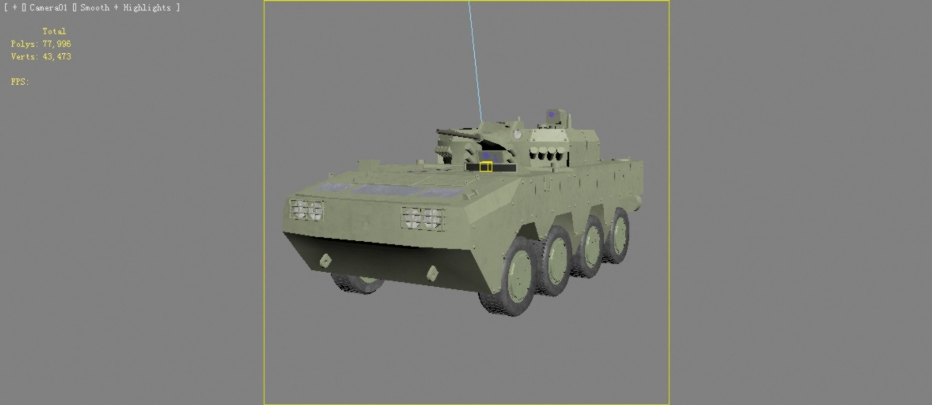 3D Chinese Zbl-19 Infantry Fighting Vehicle - TurboSquid 2252552