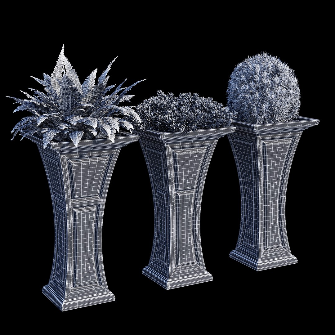 Heritage Planter 3D Model - TurboSquid 2072988