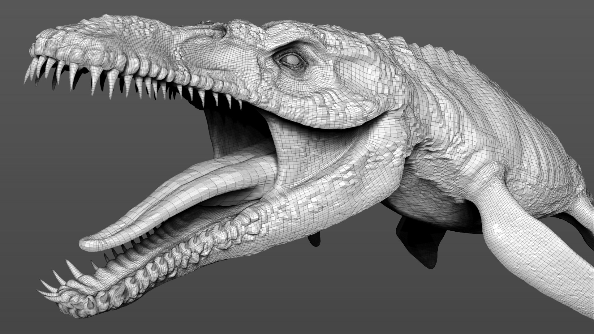 3D Model Predator X - Pliosaurus FunkeiFull - TurboSquid 1754497