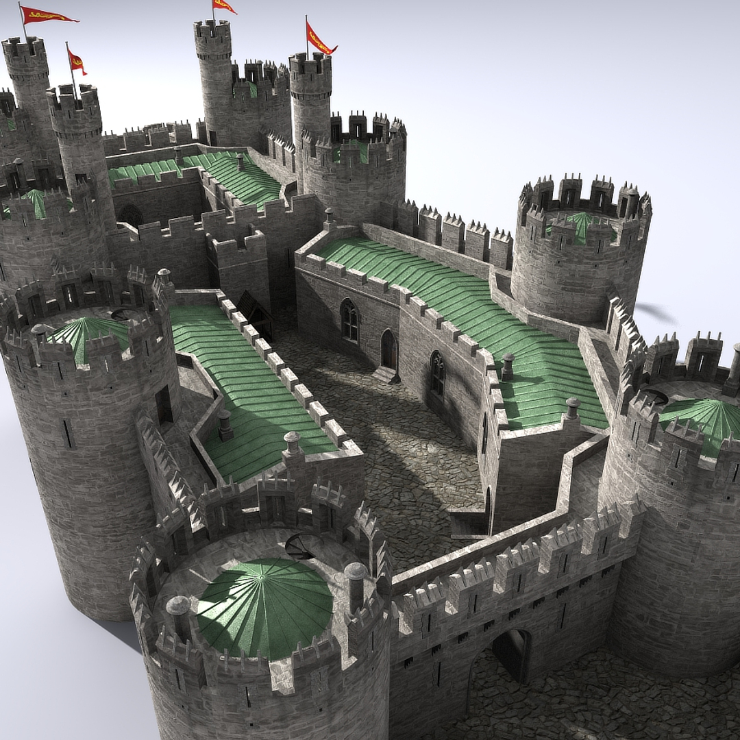 medieval castle conwy max
